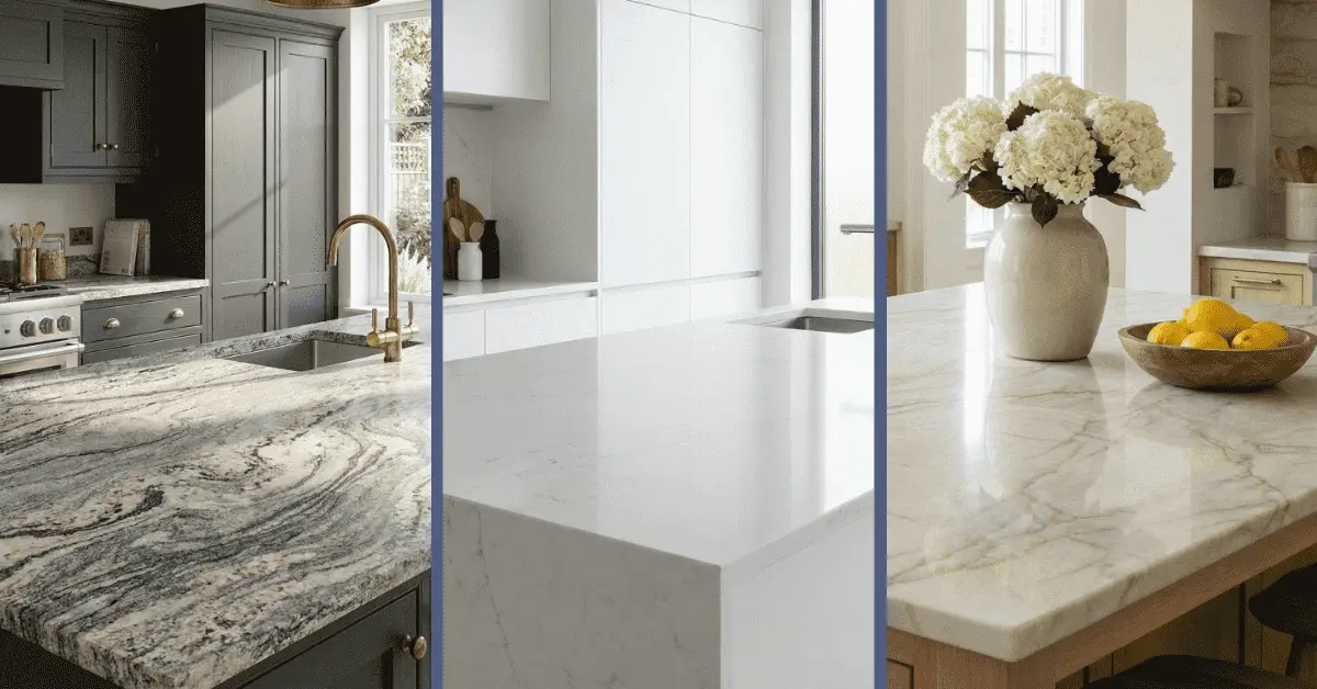 Top Countertop Trends 2025: Granite, Quartz, and More
